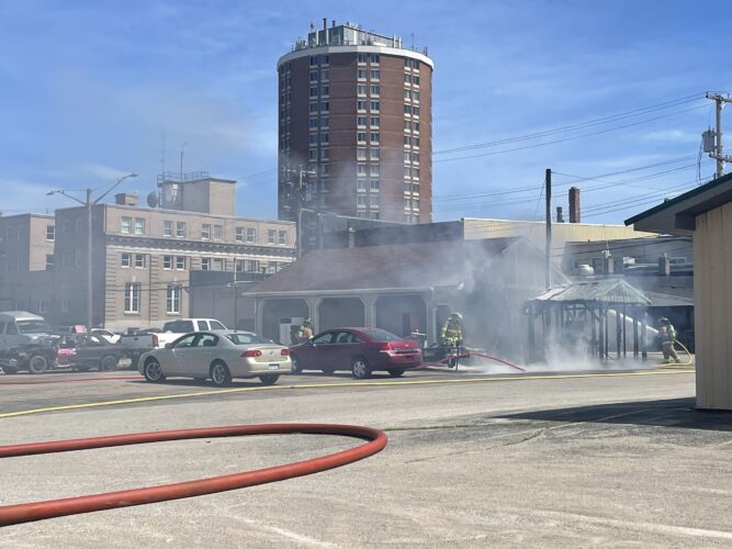 Fire downtown | News, Sports, Jobs - Daily Press